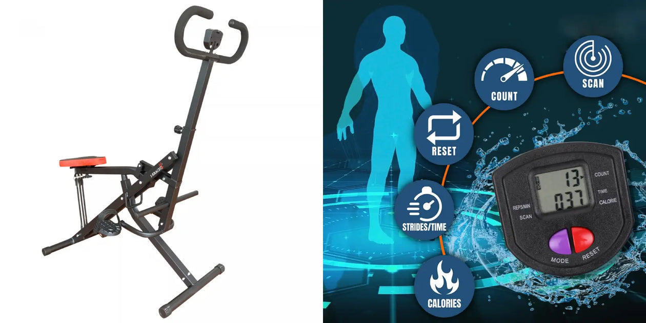 I-kracht Ab Booster: All-In-One Abdominal Exerciser with Monitor ...